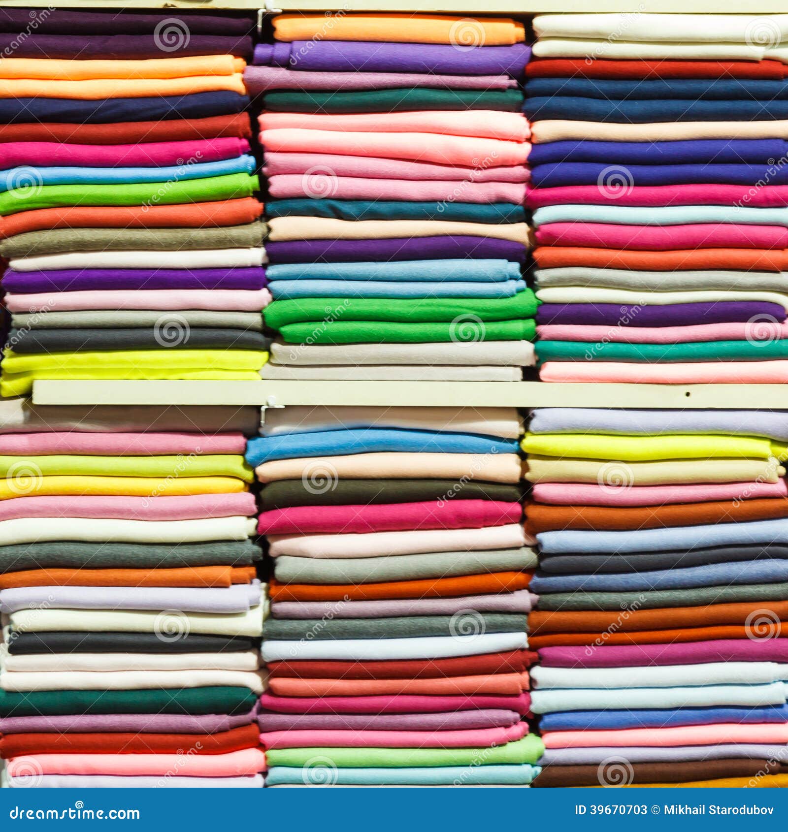 Colorful fabric rolls stock image. Image of multi, fabric - 39670703