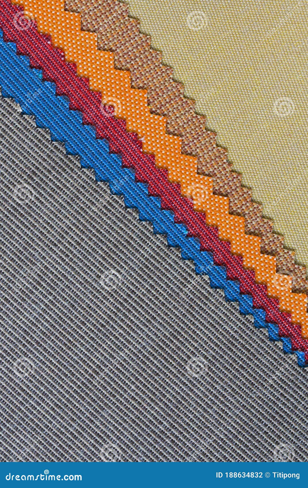 Example of Canvas with a Variety of Colors that are Durable Stock Photo ...