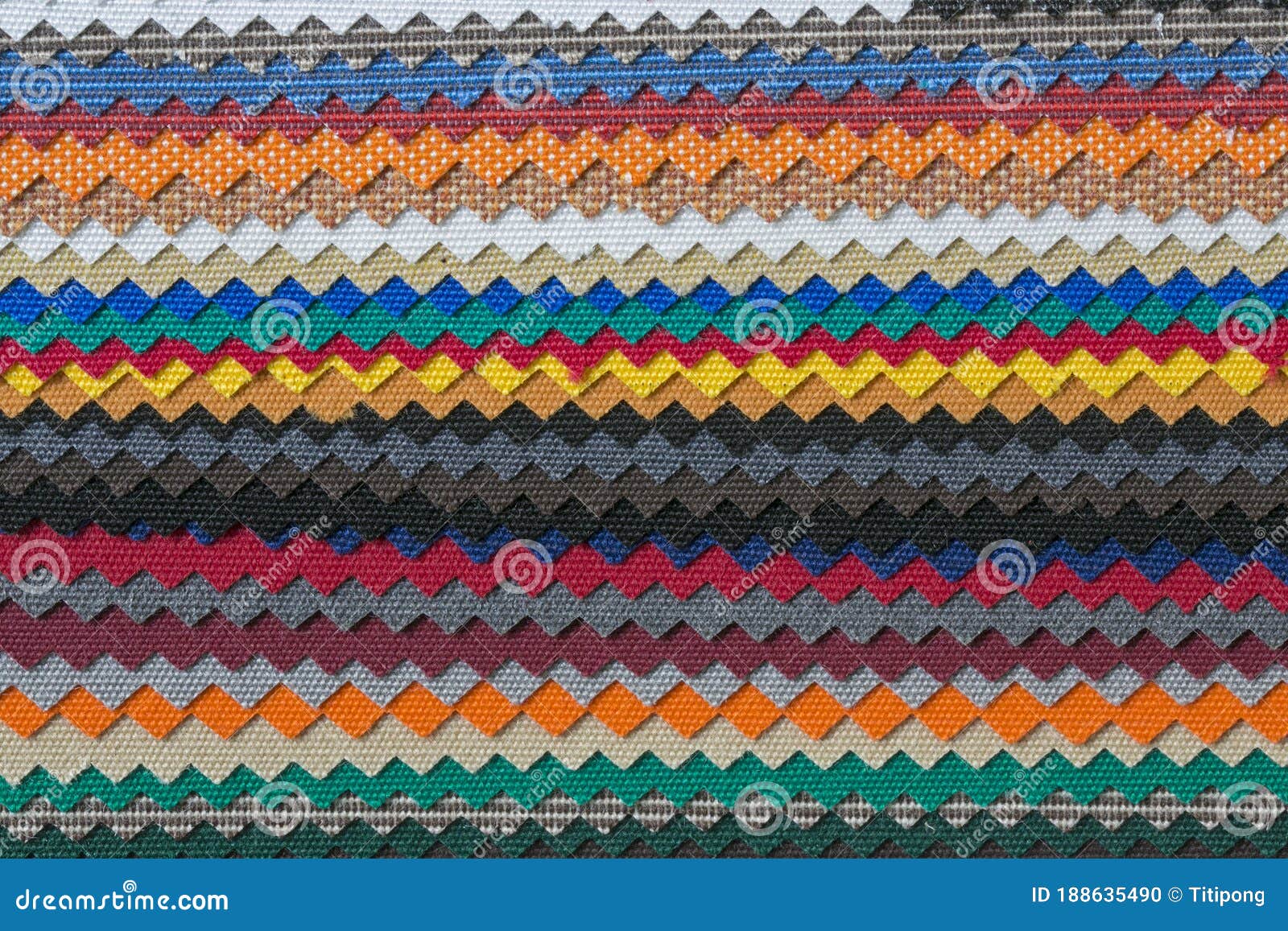 Example of Canvas with a Variety of Colors that are Durable Stock Photo ...