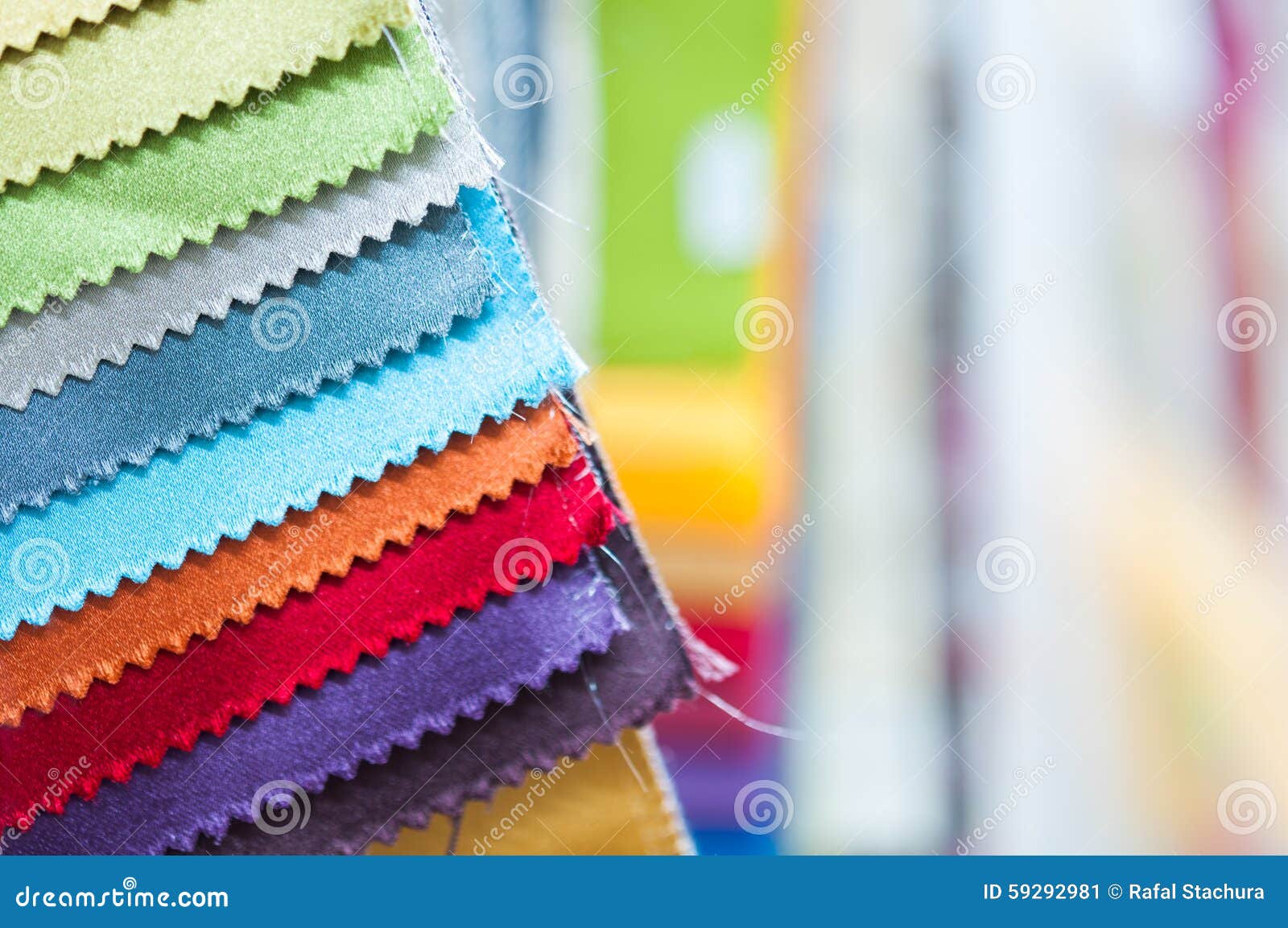 Colorful Fabric Samples Background Stock Image - Image of colorful ...