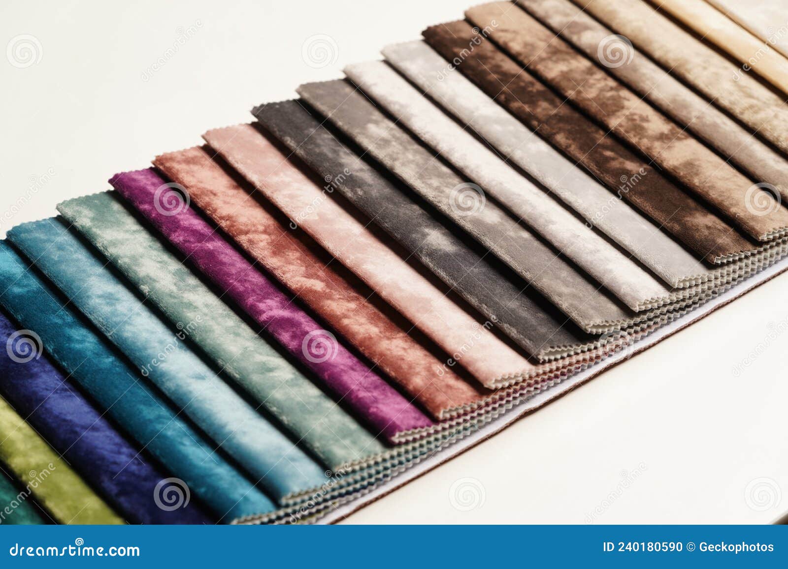 Colorful Fabric Samples. Fabric Texture Background Stock Photo - Image ...