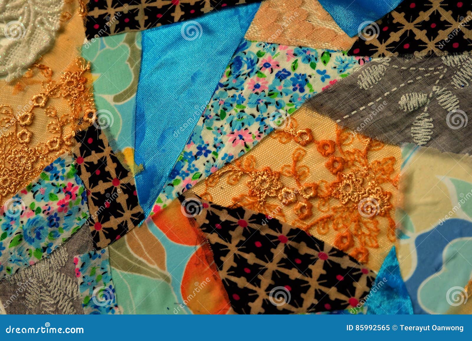 Colorful Fabric in Texture. Stock Image - Image of burlap, closeup ...