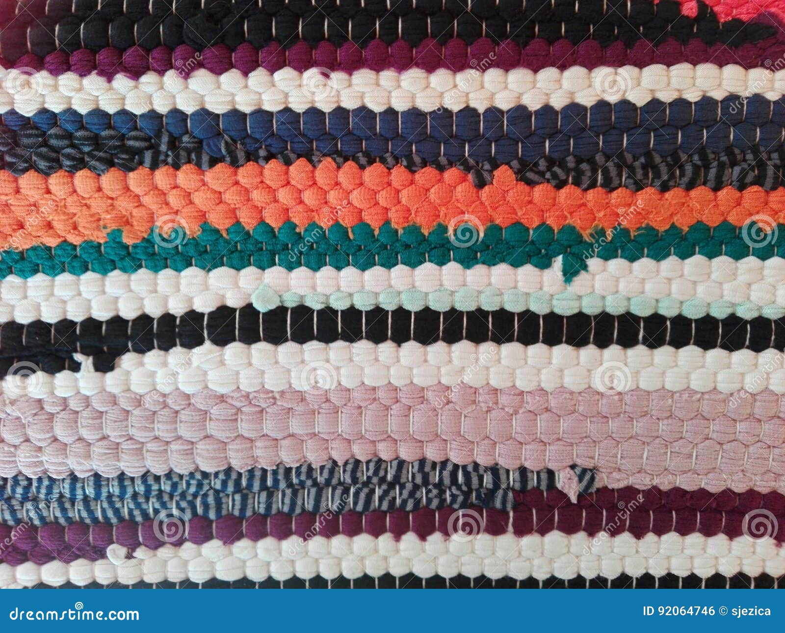 Colorful fabric texture stock photo. Image of element - 92064746