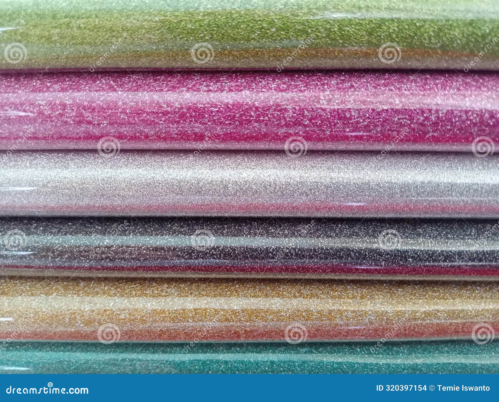 The Colorful Faces of Stacks of White Paper Notebooks with Plastic ...