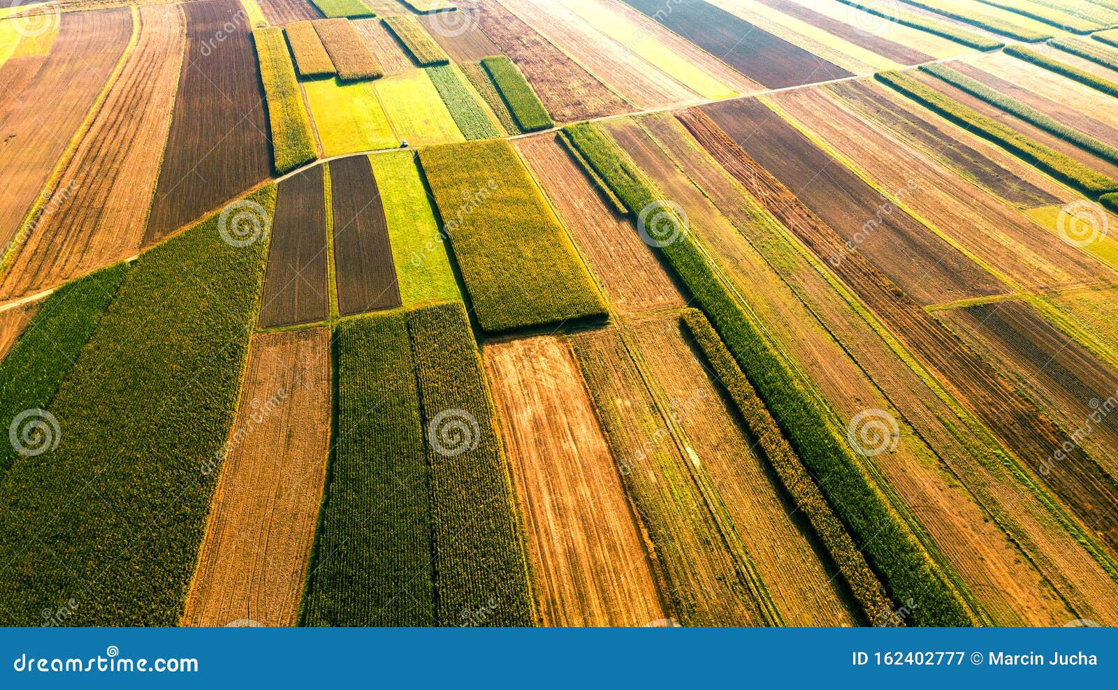 Colorful Farm Fields with Crop. Abstract Patterns Stock Image - Image ...