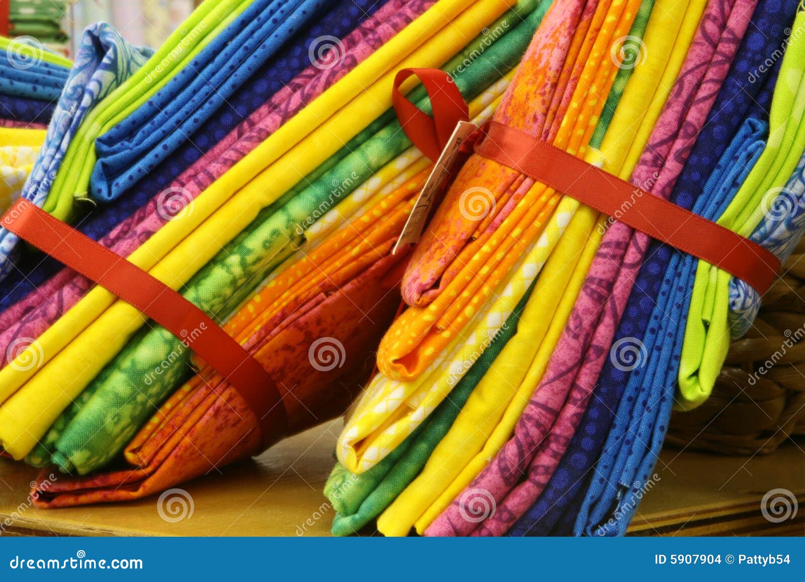 Colorful Fat Quilt Quarters Stock Photo - Image of colorful, blocks ...