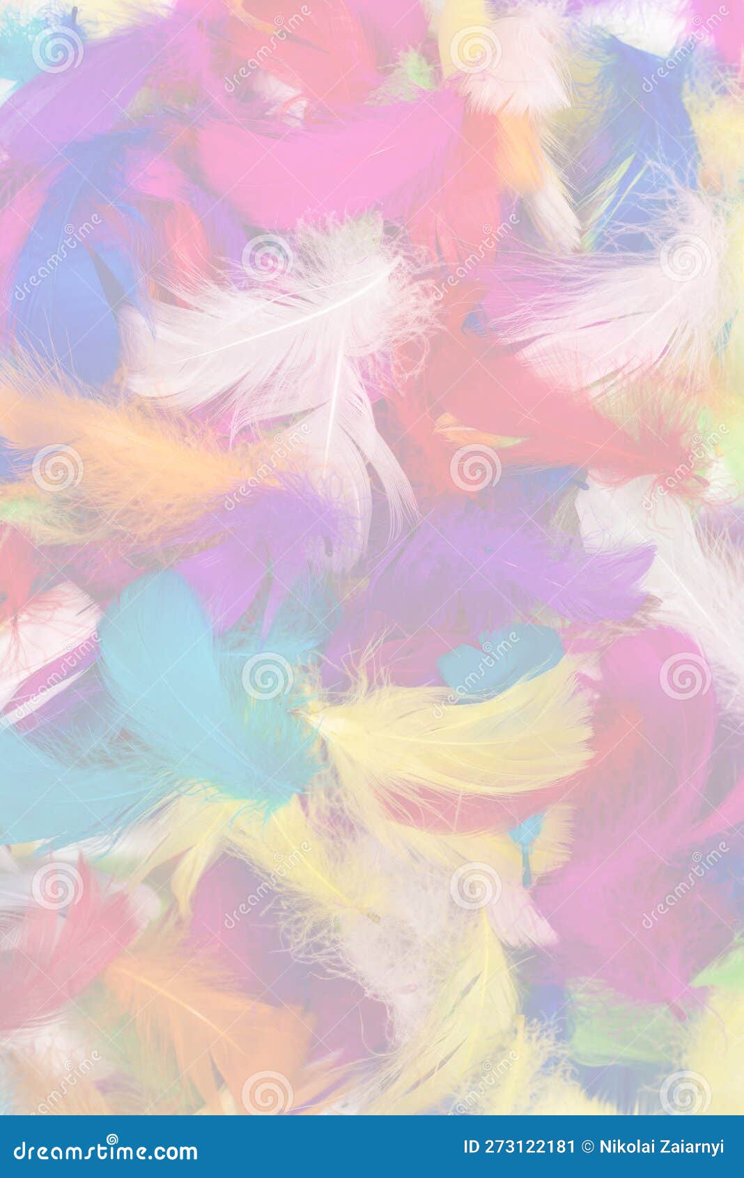 Colorful Feather Background Stock Image - Image of nature, imagination ...
