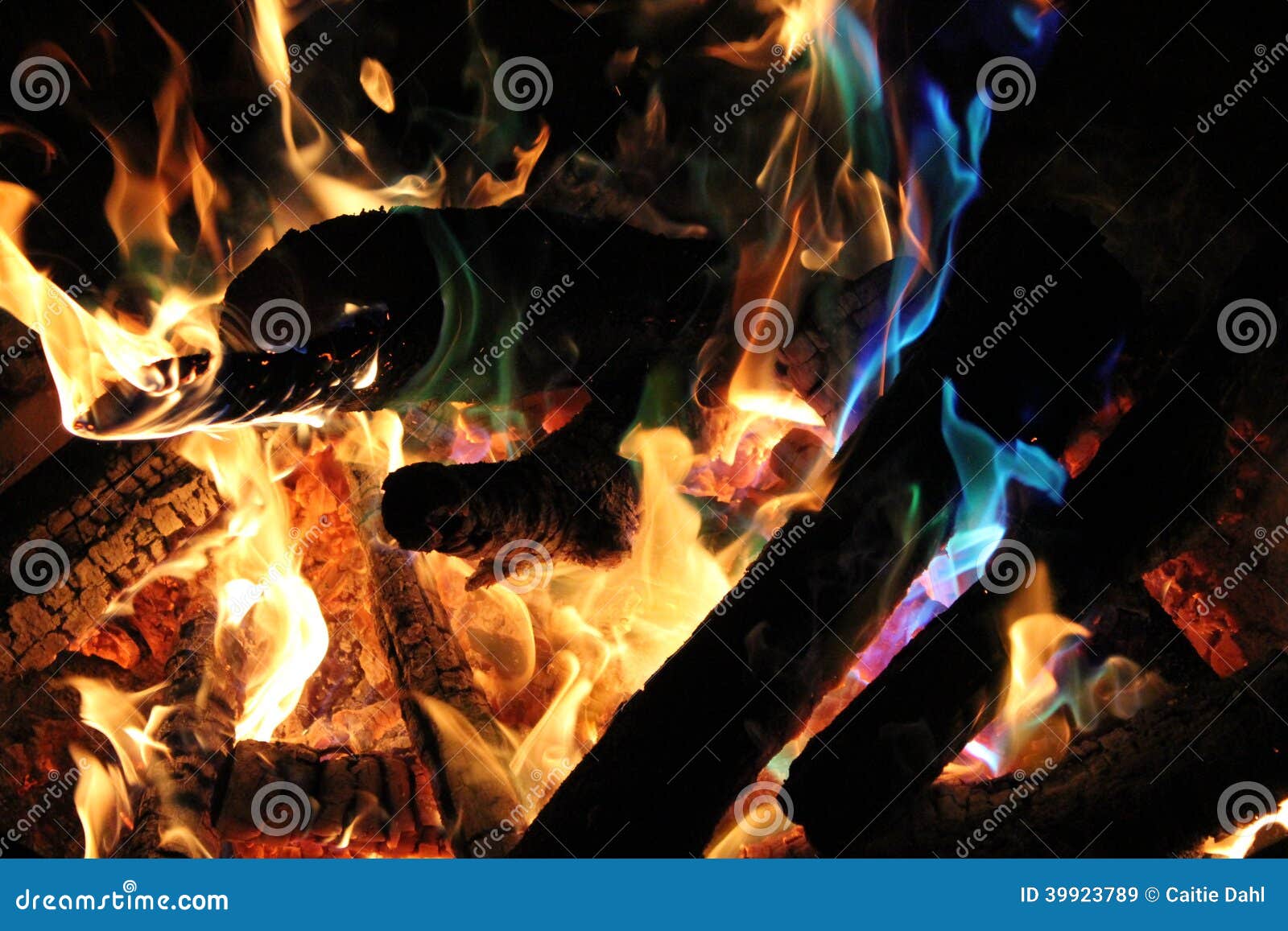 Colorful fire stock image. Image of copper, bonfire, fire - 39923789