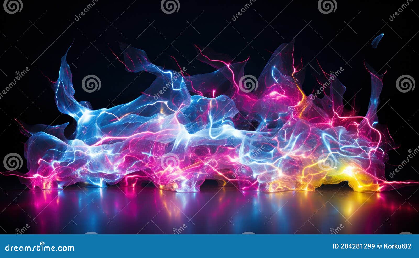 Colorful fire flames. stock illustration. Illustration of flames ...