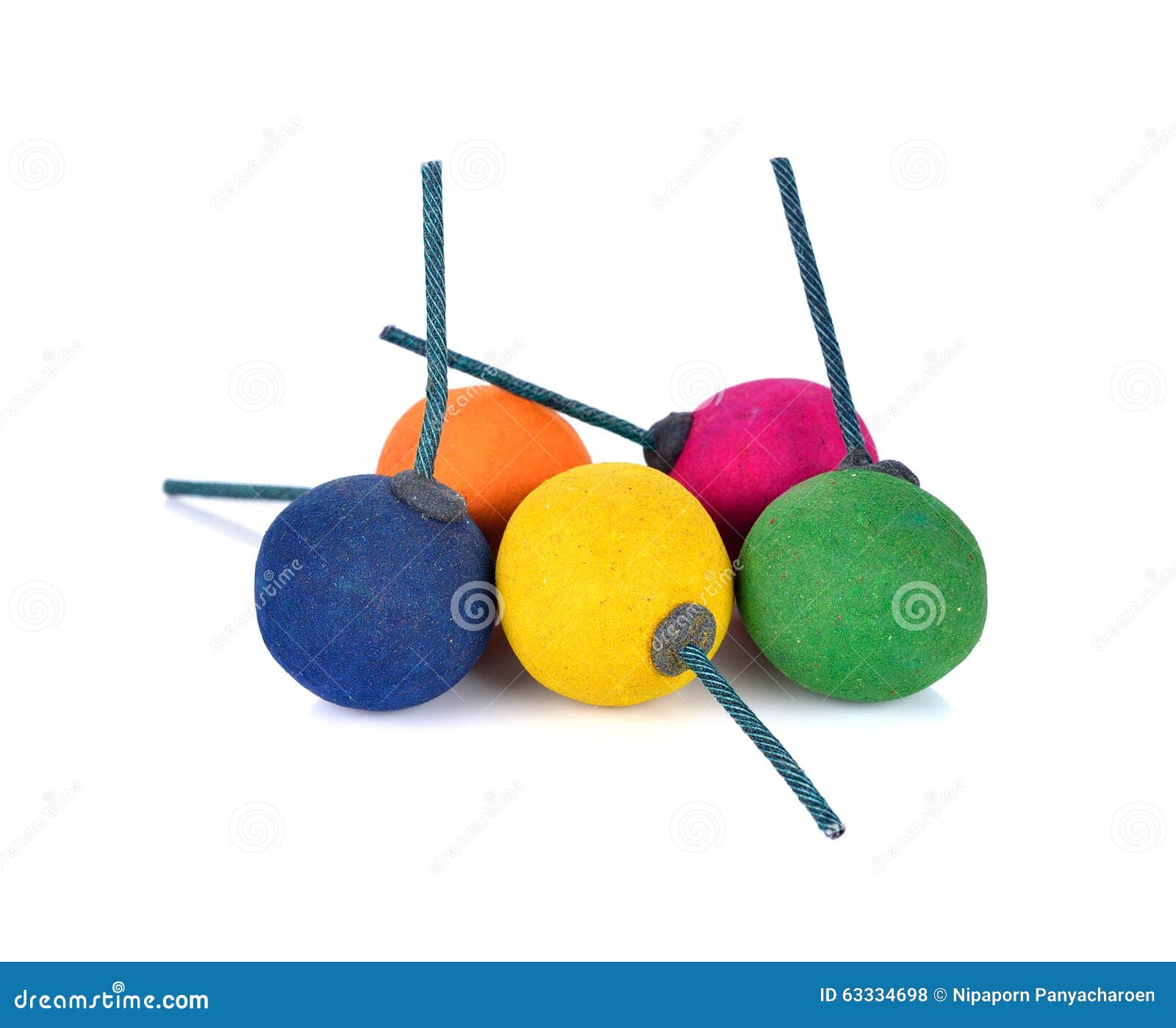 Colorful firecrackers stock photo. Image of fireworks - 63334698