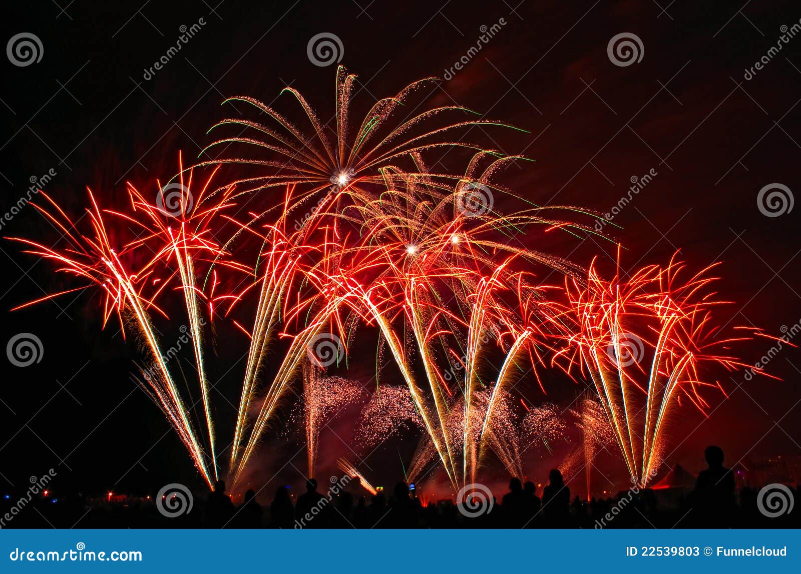 Colorful fireworks stock image. Image of dark, holiday - 22539803