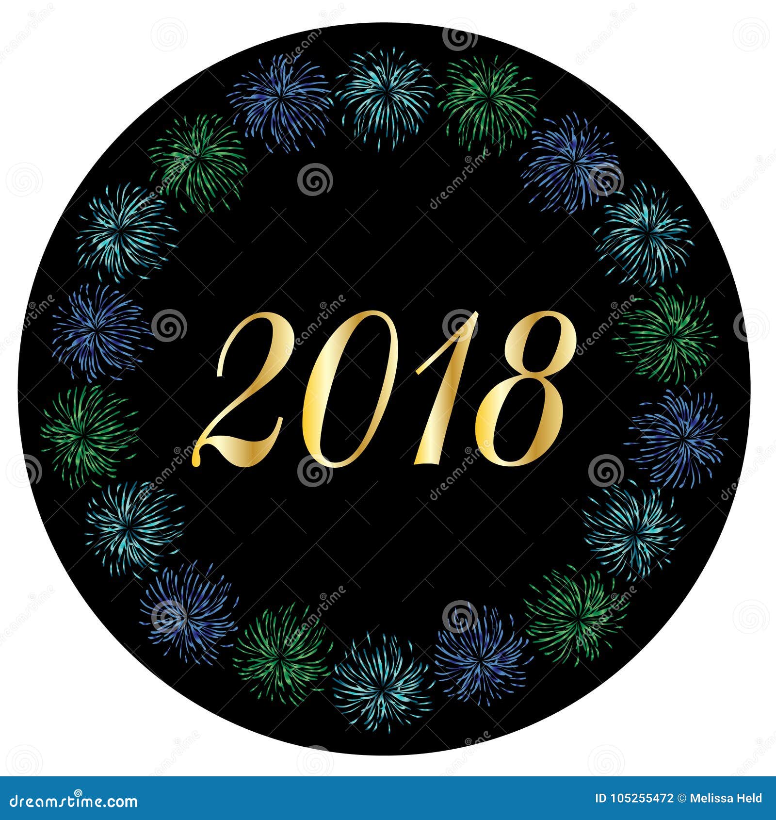 2018 in Colorful Fireworks Frame Frame Stock Vector - Illustration of ... 2018 in Colorful Fireworks Frame Frame Stock Vector - Illustration of ...