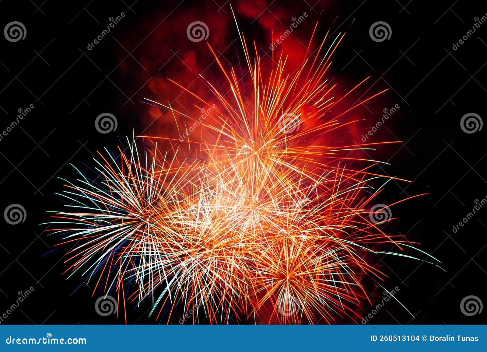 A Colorful Fireworks at Night - Great for Wallpapers and Backgrounds ...