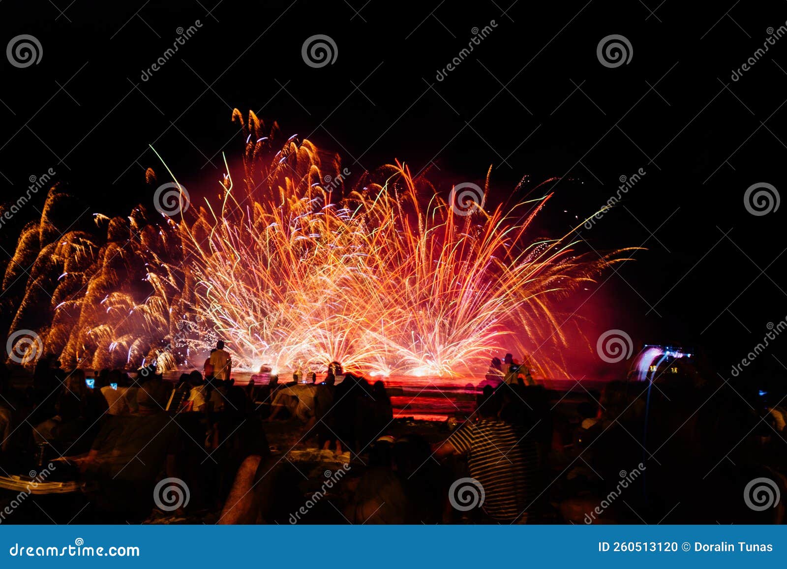 A Colorful Fireworks at Night - Great for Wallpapers and Backgrounds ...