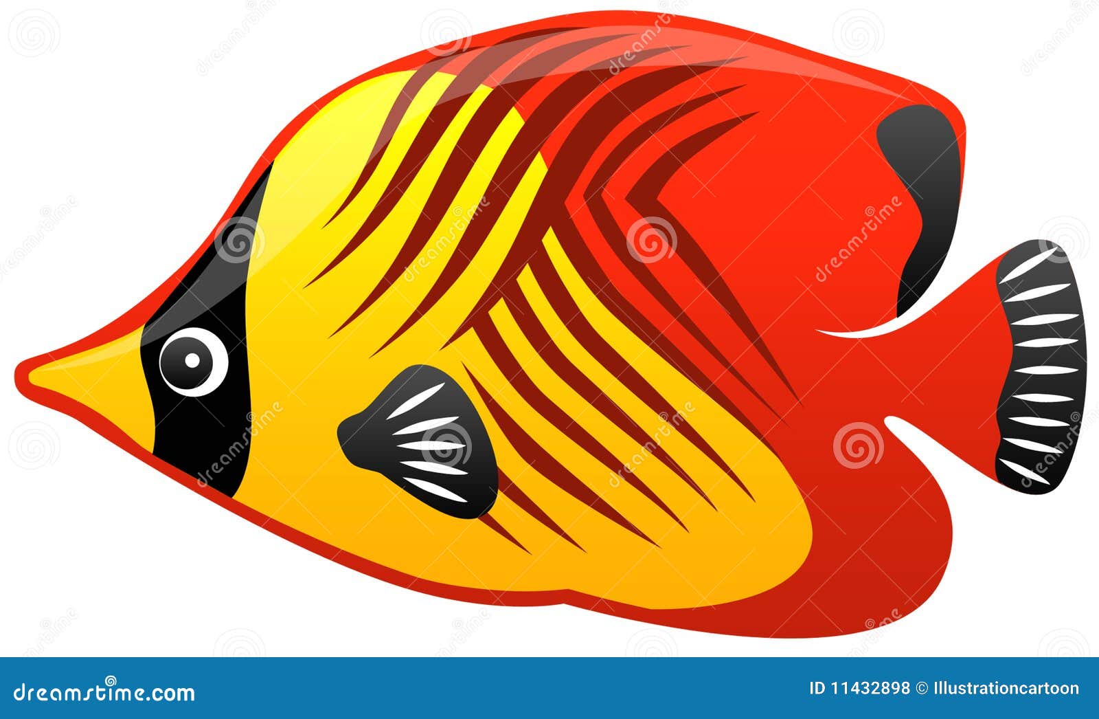 Colorful Fish Scales Plaster Tile Seamless Texture Stock Photo ...