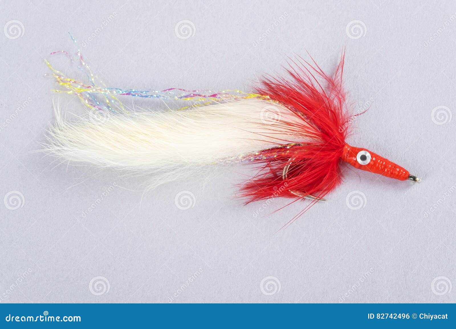 Colorful Fishing Fly 2 stock photo. Image of handmade - 82742496