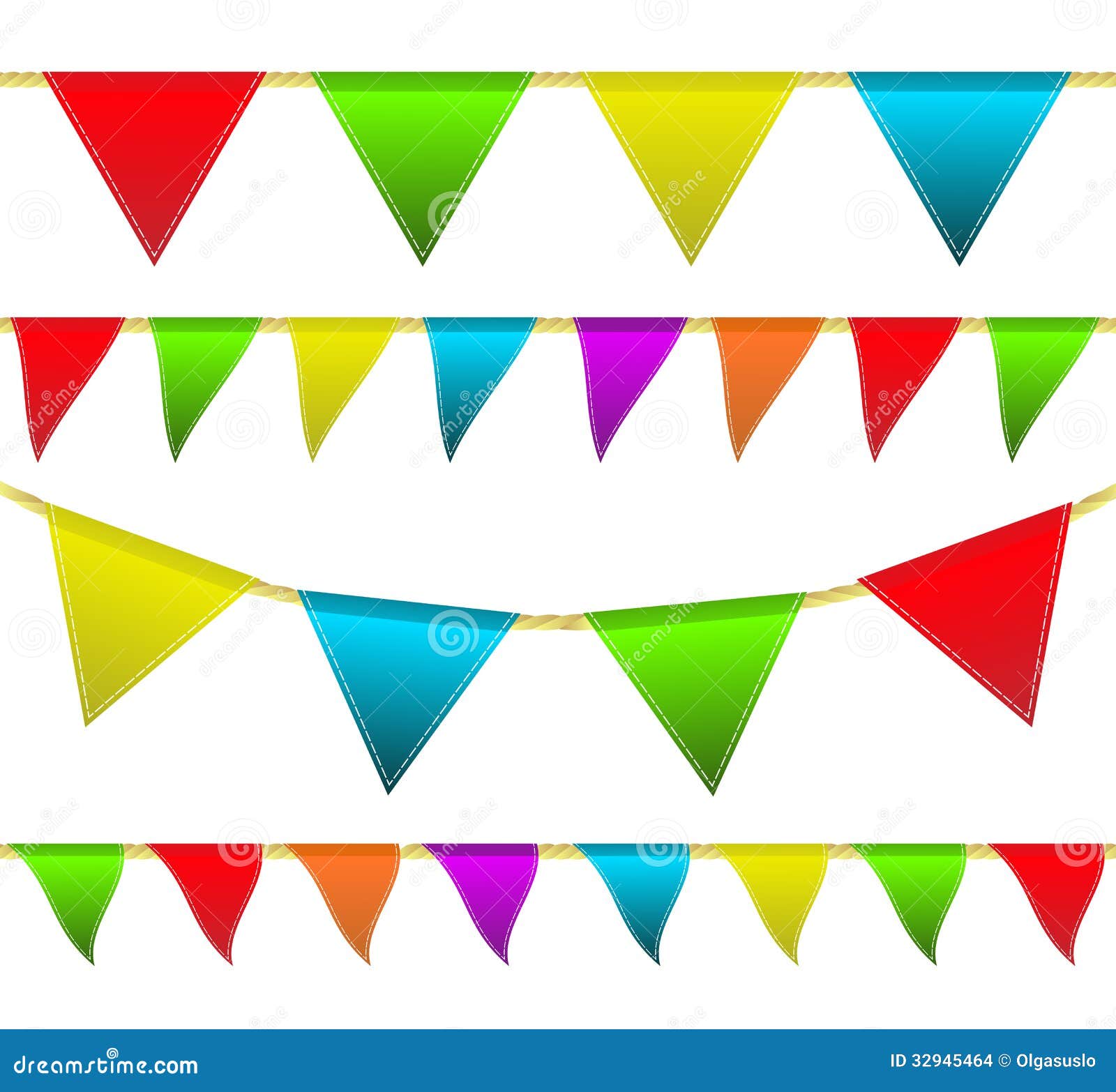 Colorful Flags Stock Images - Image: 32945464