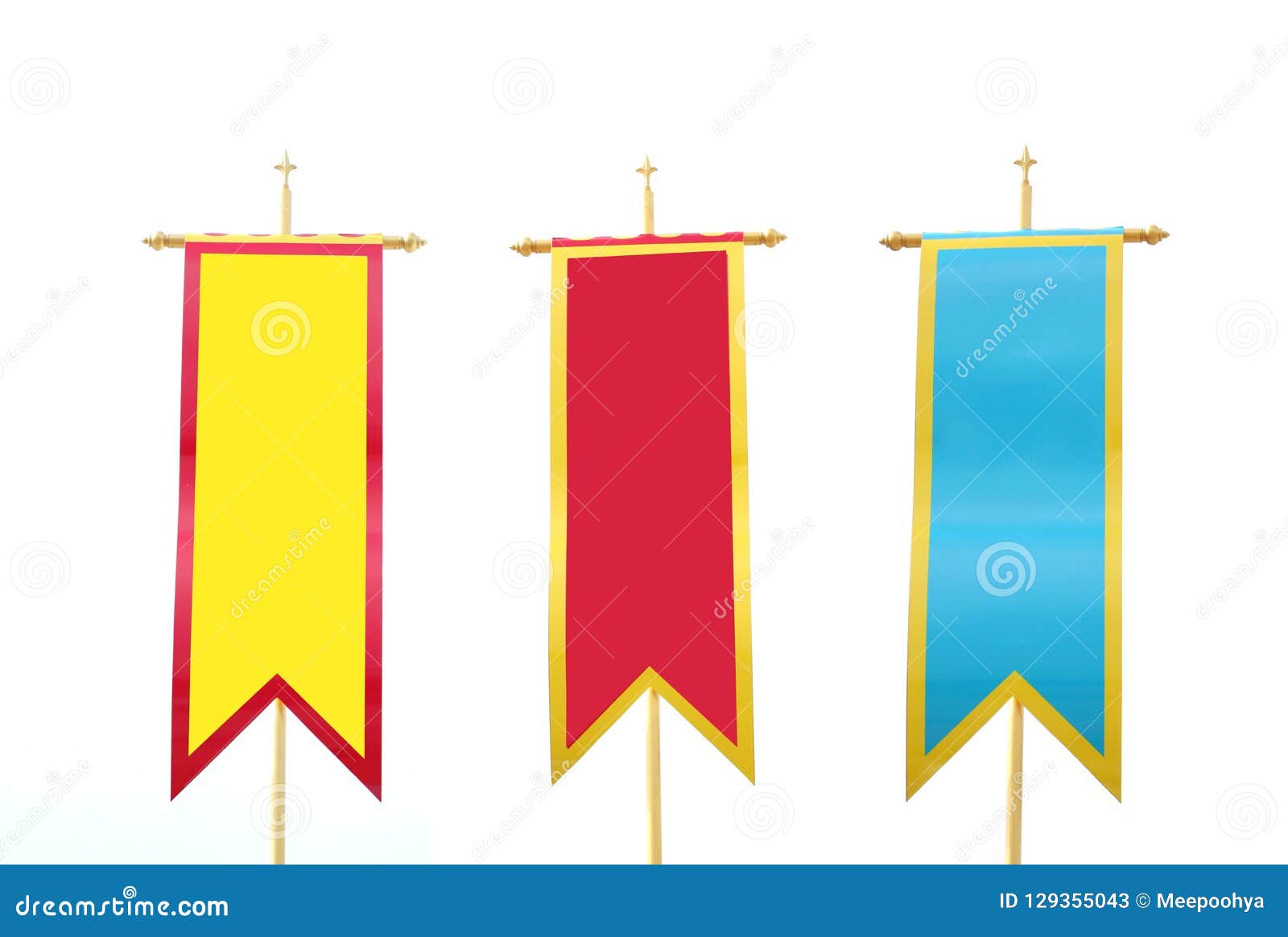 Colorful flags set. stock image. Image of colourful - 129355043