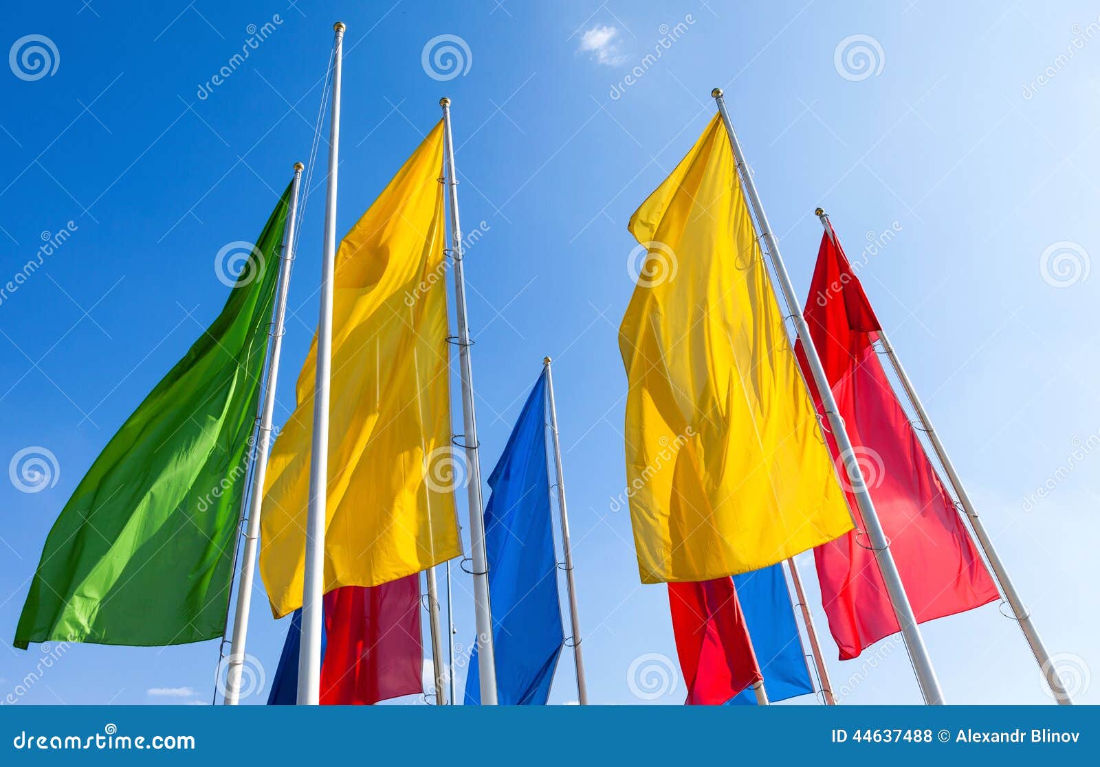 Colorful flags stock photo. Image of festival, event - 44637488