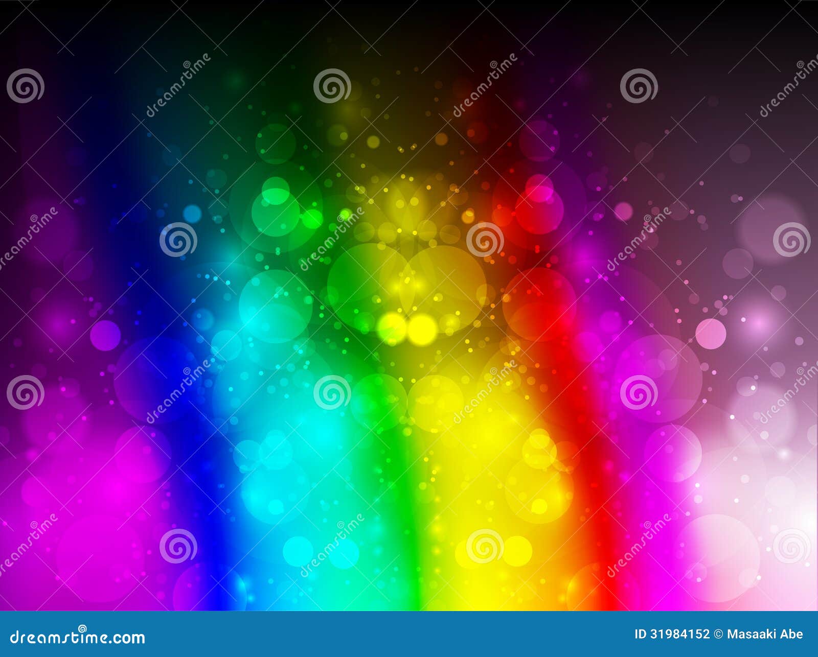 Colorful flare stock illustration. Illustration of rainbow - 31984152