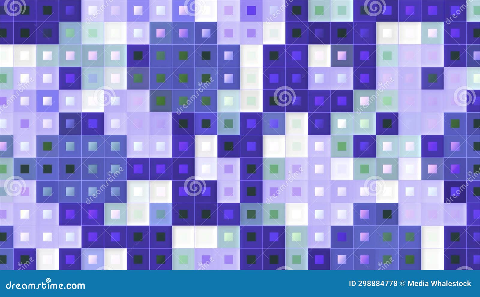 Colorful Flashing Squares in Retro Style. Motion. Retro Computer ...