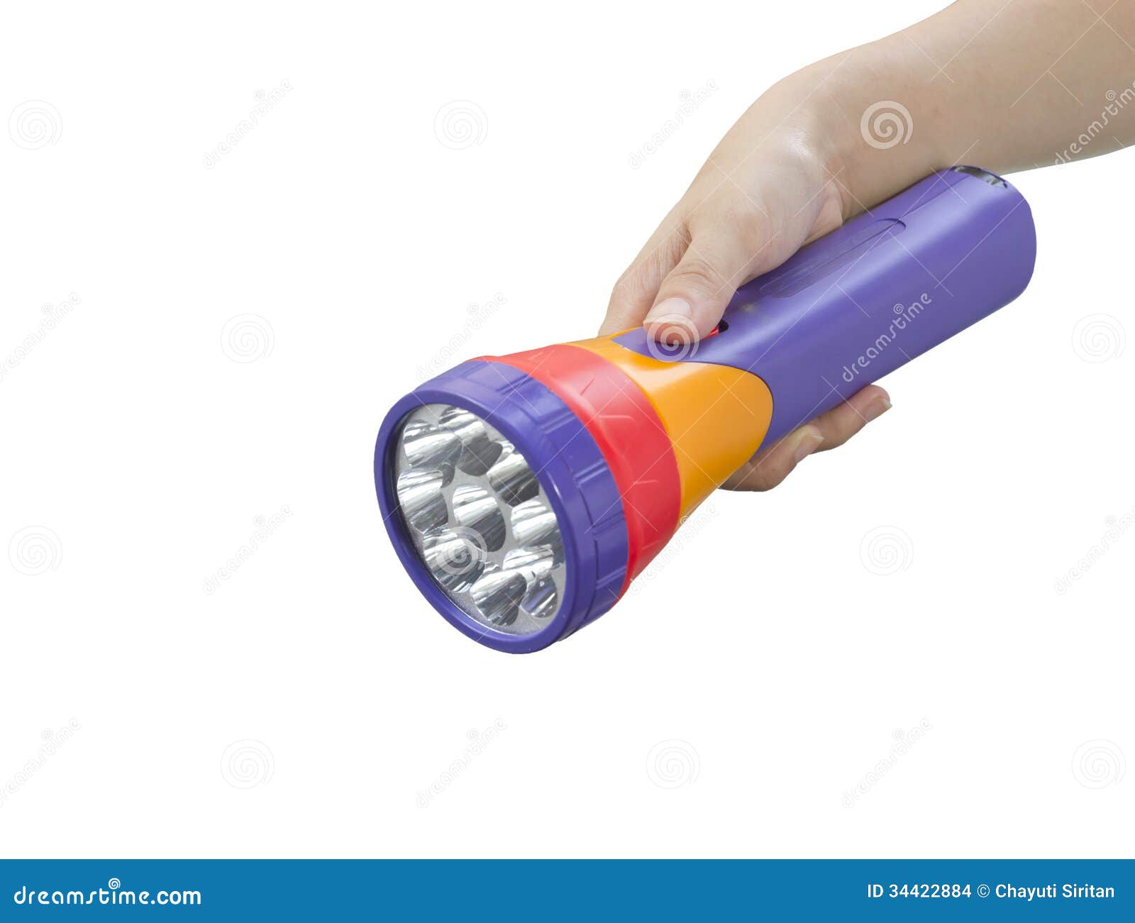 Colorful flashlight stock photo. Image of torch, tool - 34422884