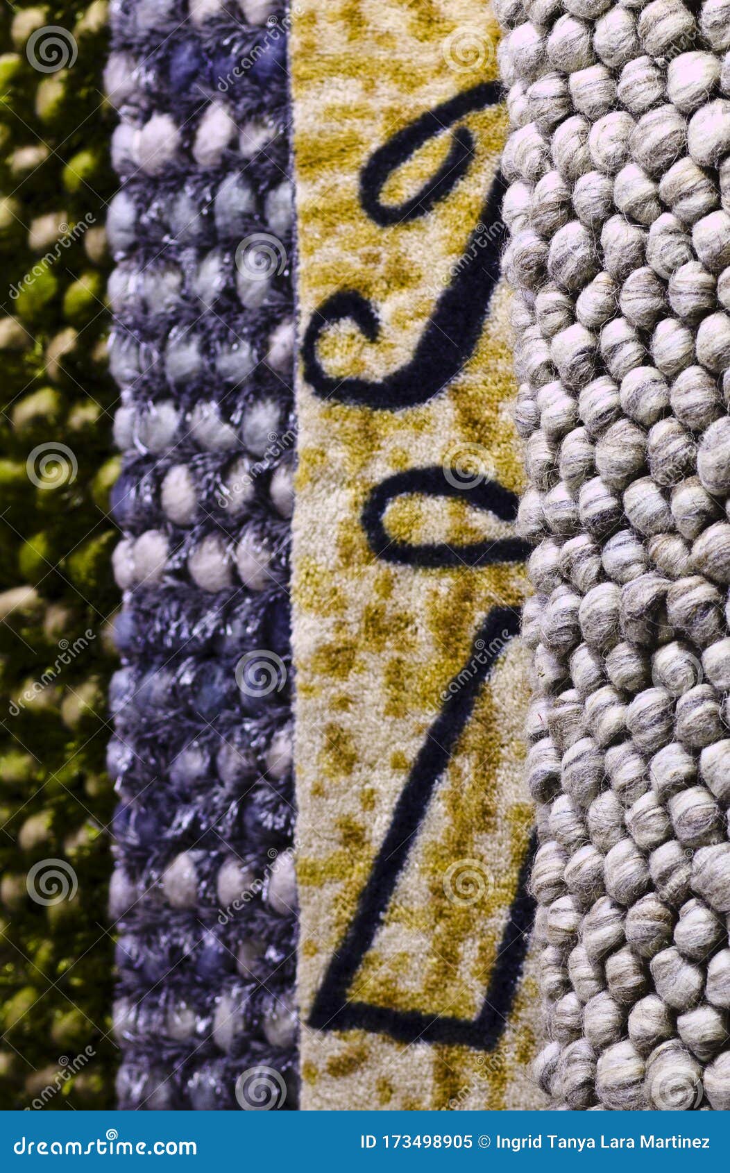 Multicolour Carpet Sample Book Stock Image - Image of appliances, offer ...