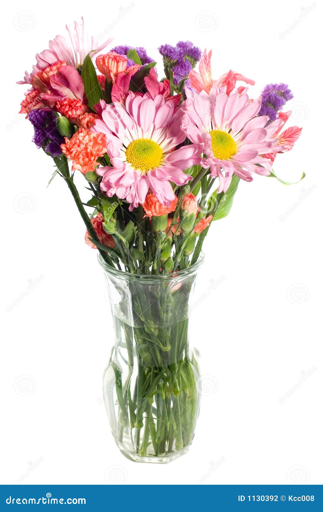 Colorful Flower Arrangement Stock Photo - Image of delicate, birthday ...