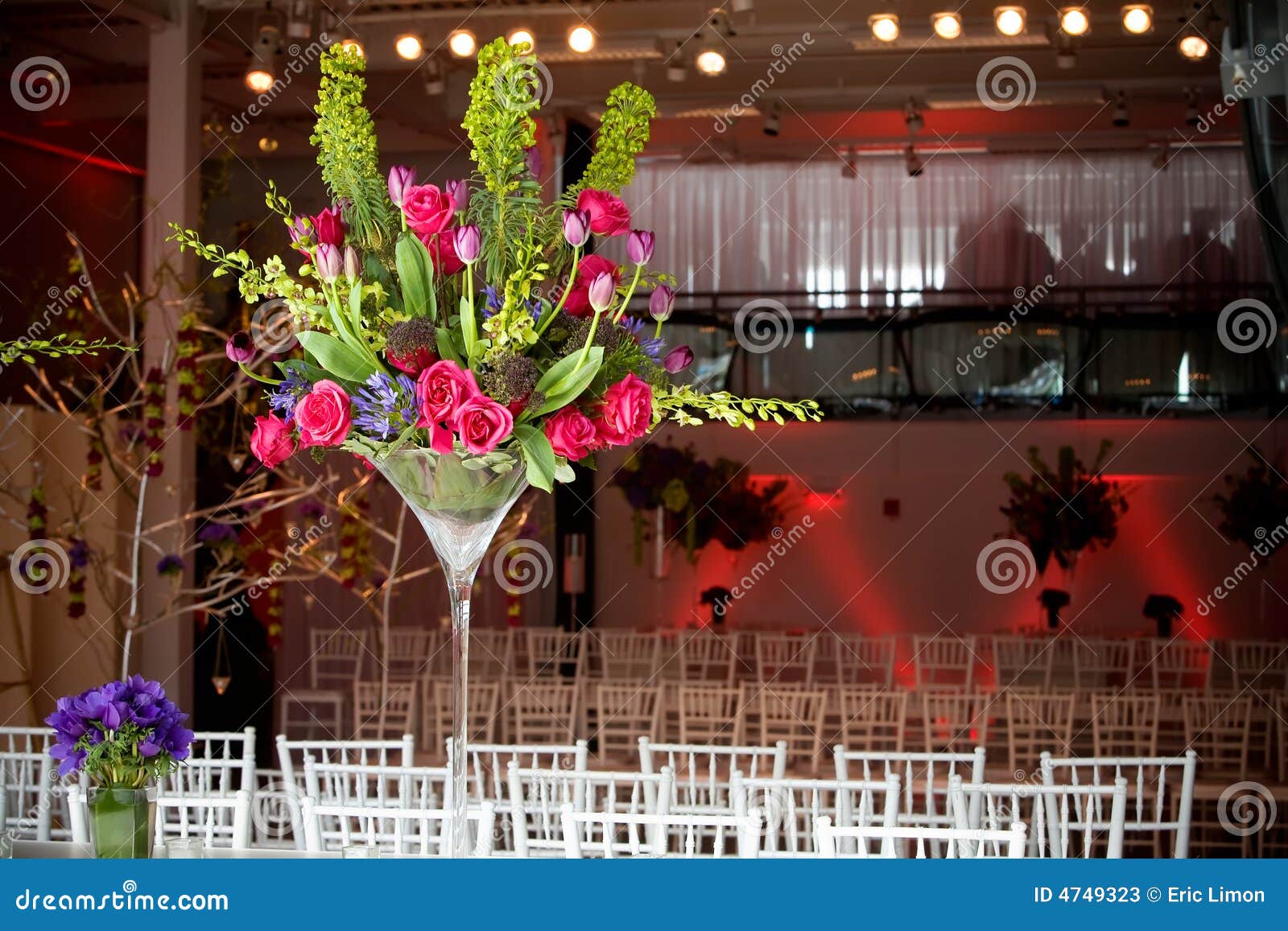 Colorful Flower Arrangement Stock Image - Image of florist, wedding ...