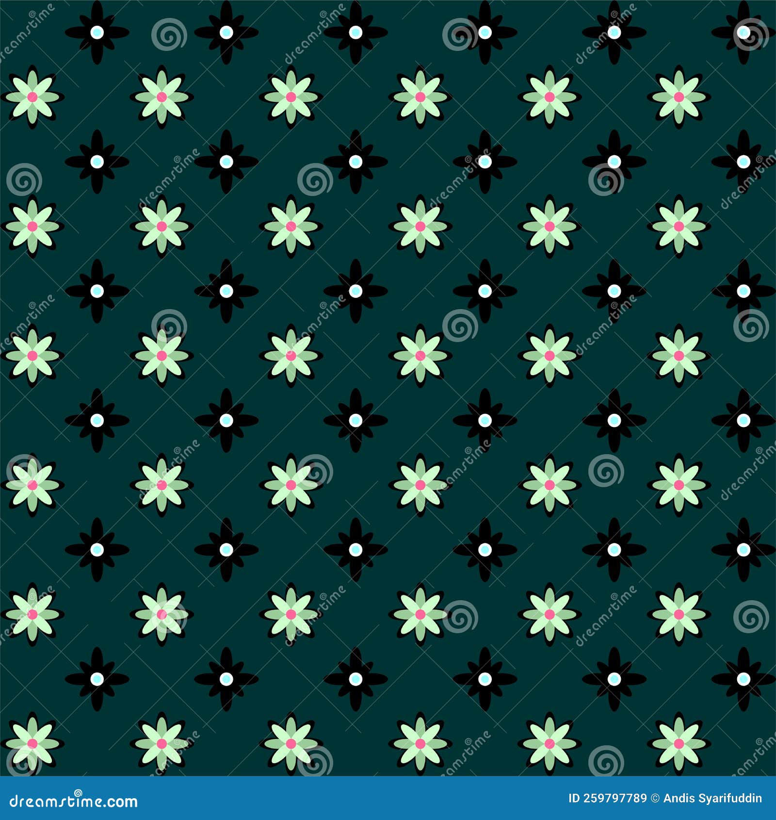 Colorful Flower Petal Pattern Background Stock Vector - Illustration of ...