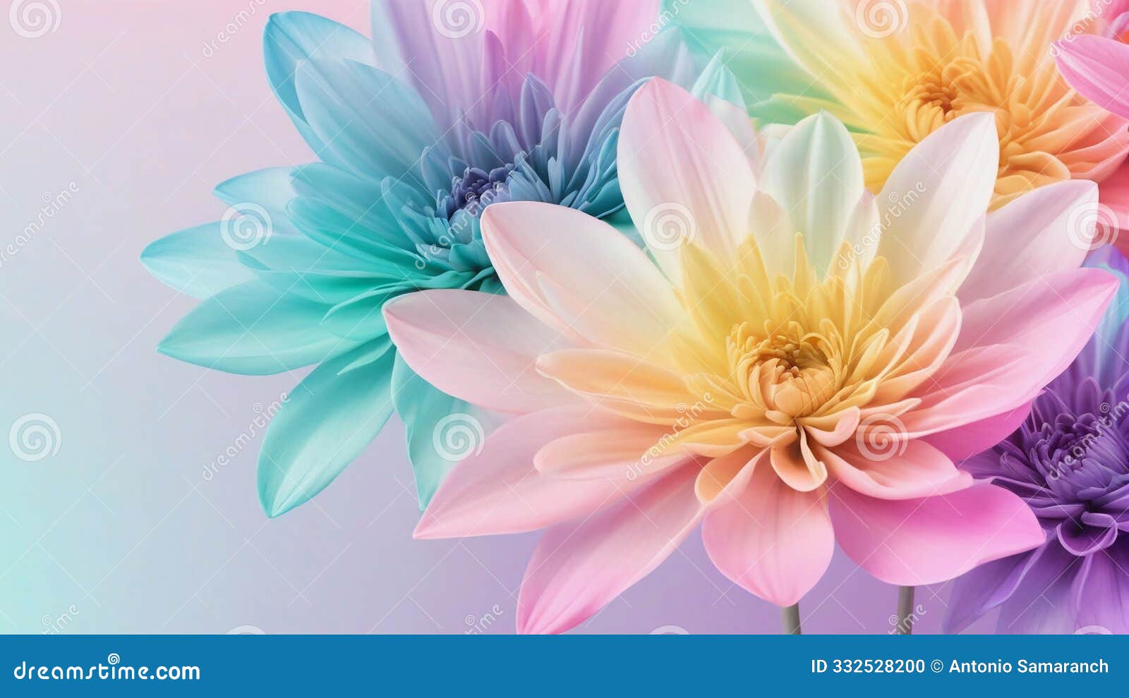 A Colorful Flower with the Word Flower on it Stock Photo - Image of ...
