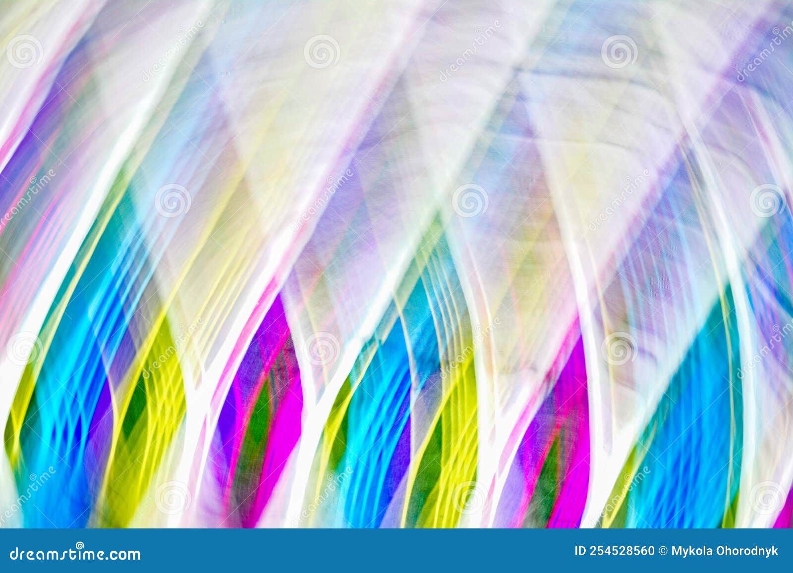 Colorful Flowing Chromatic Holographic Dynamic Waves Stock Photo ...