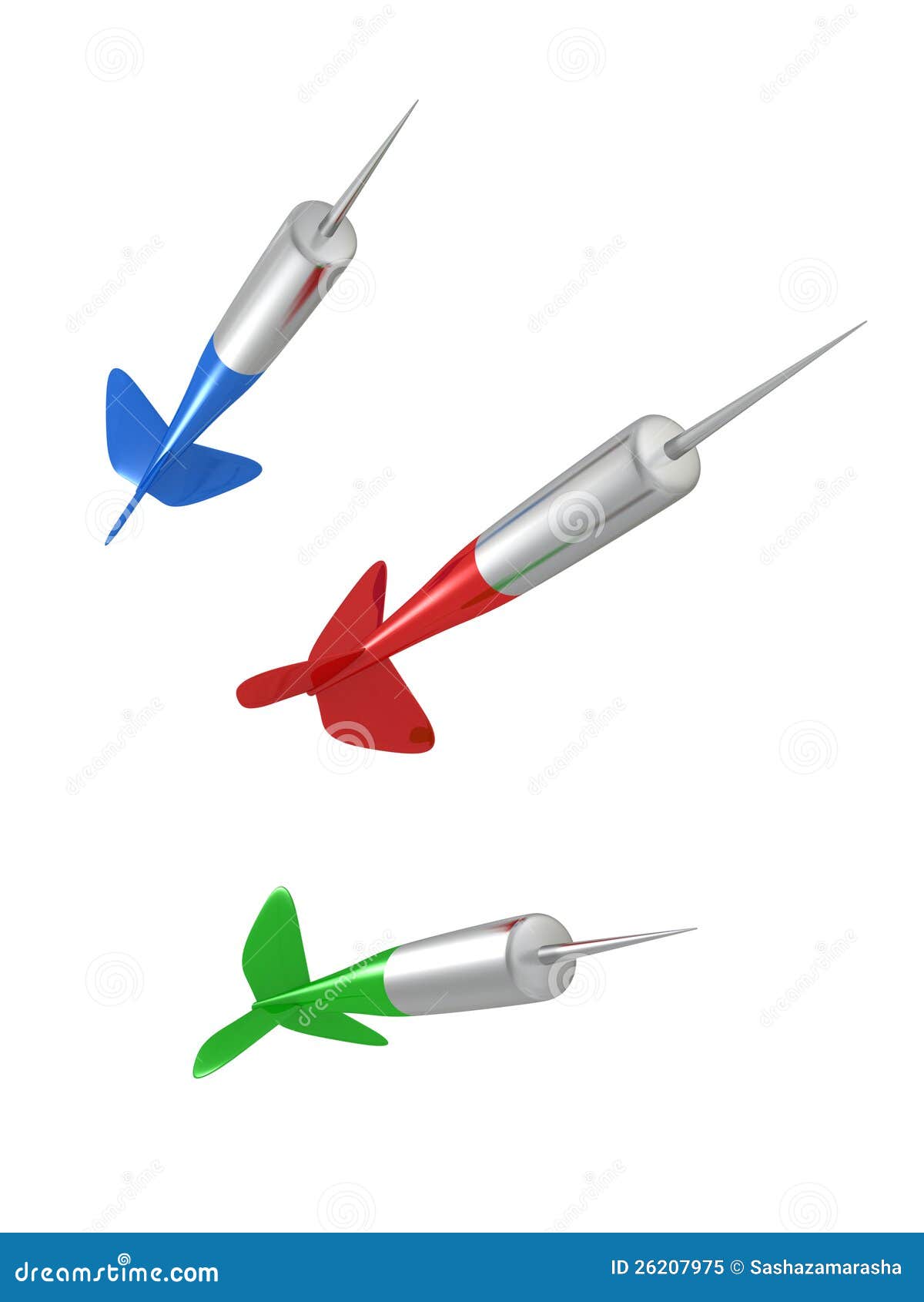 Flying Darts Stock Photography | CartoonDealer.com #3993674