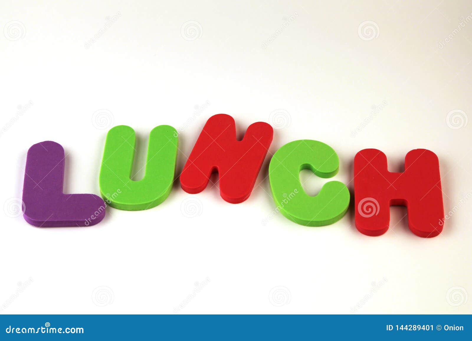 Colorful Foam Letters Forming the Word Lunch Stock Image - Image of ... Colorful Foam Letters Forming the Word Lunch Stock Image - Image of ...