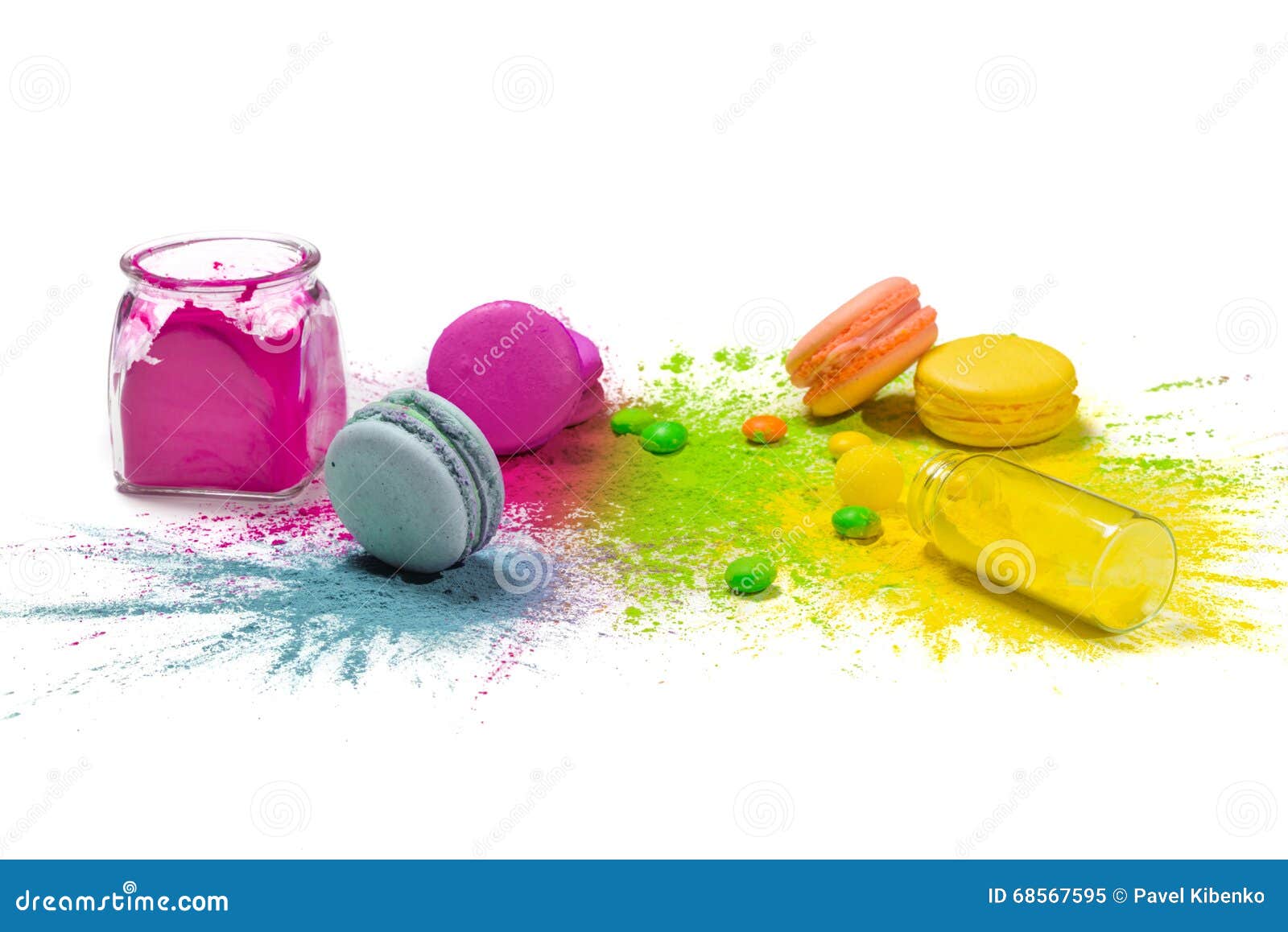 Food Dye Coloring In Plastic Packaging Stock Image | CartoonDealer.com ...