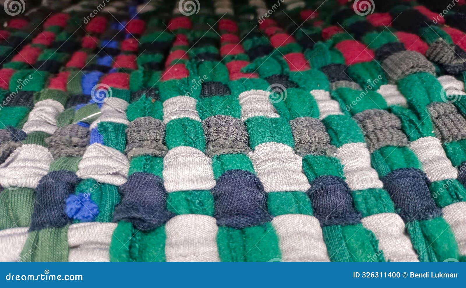 Colorful Foot Mat Fabric Texture Stock Photo - Image of wallpaper ...