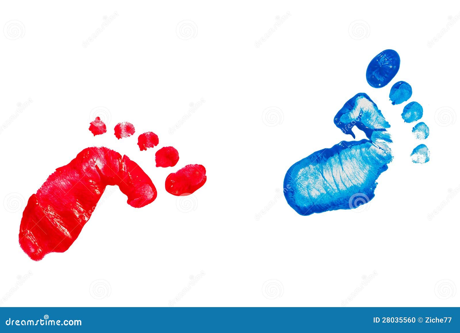 Colorful footprint stock photo. Image of funny, creative - 28035560
