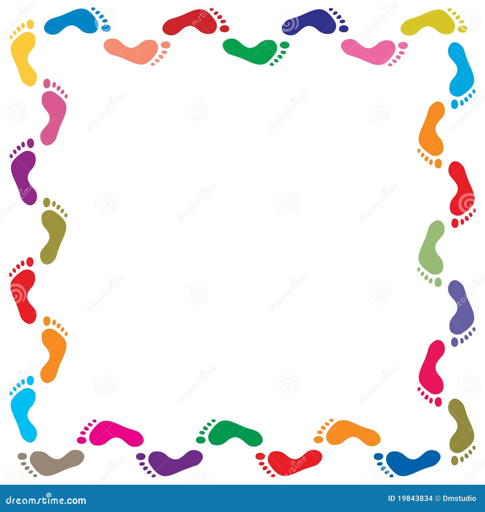 Free And Footprint Clipart And Borders