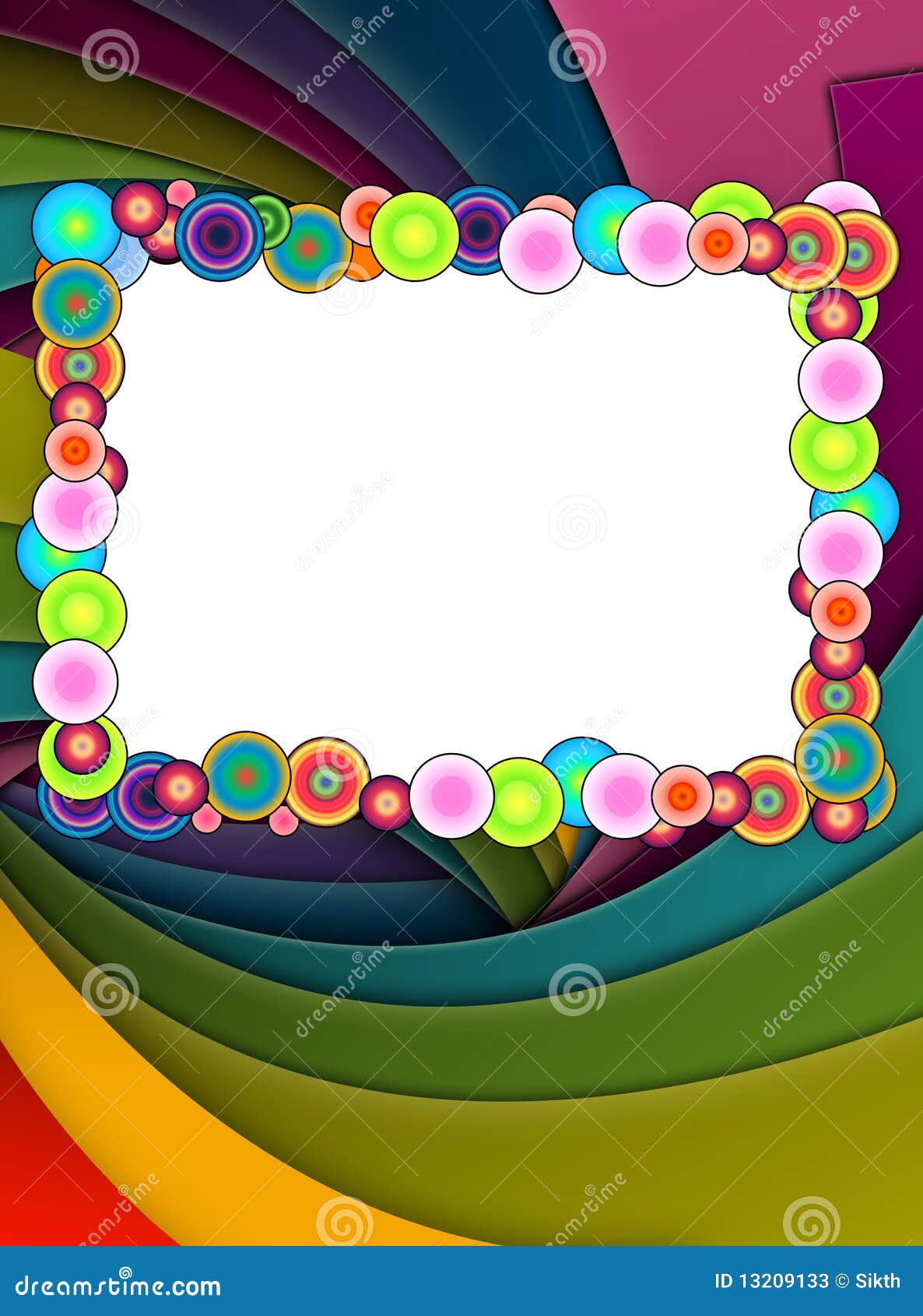 Artistic Bright Colorful Frame Stock Illustrations – 57,573 Artistic ...