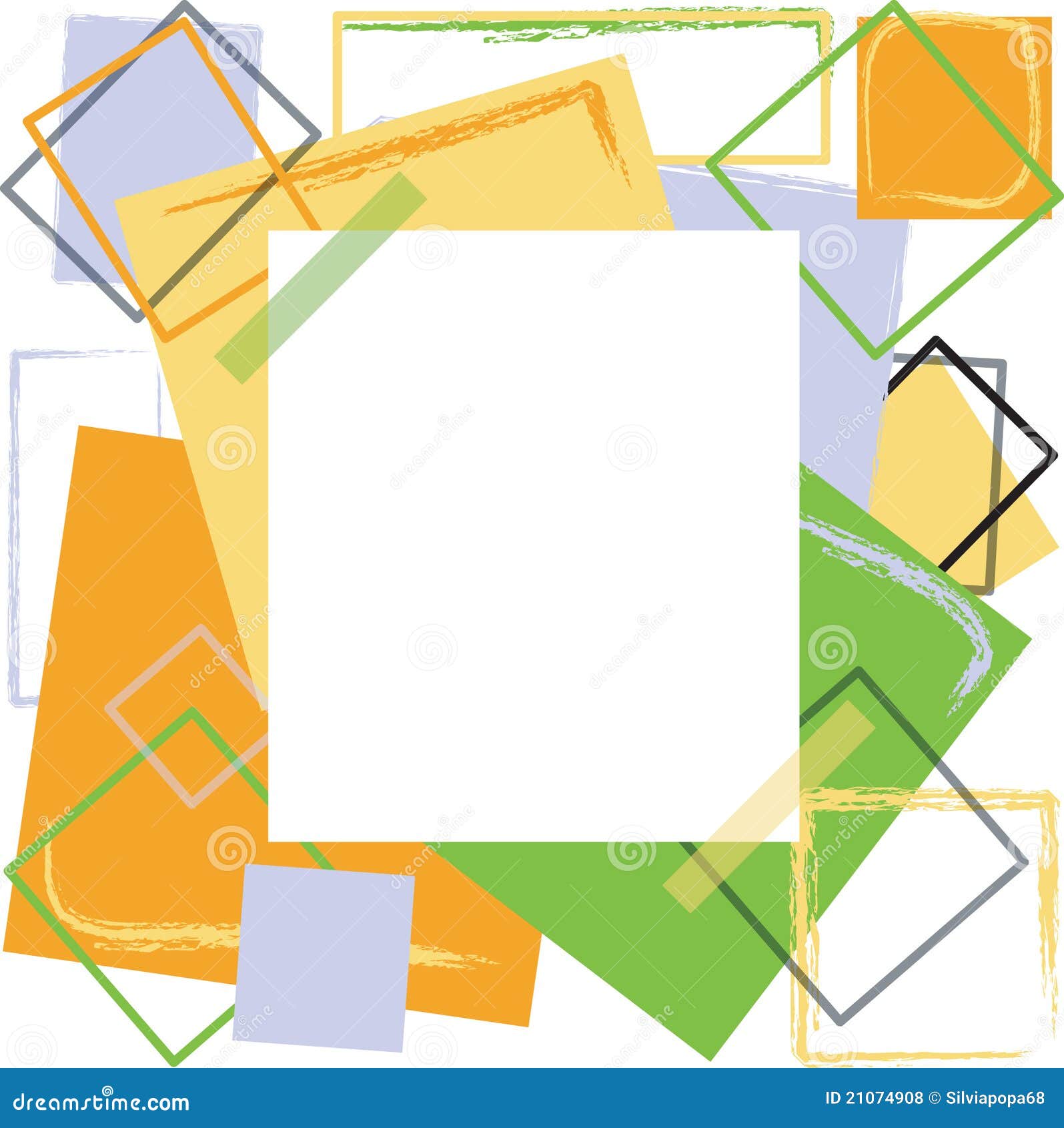 Colorful frame design stock vector. Illustration of frame - 21074908