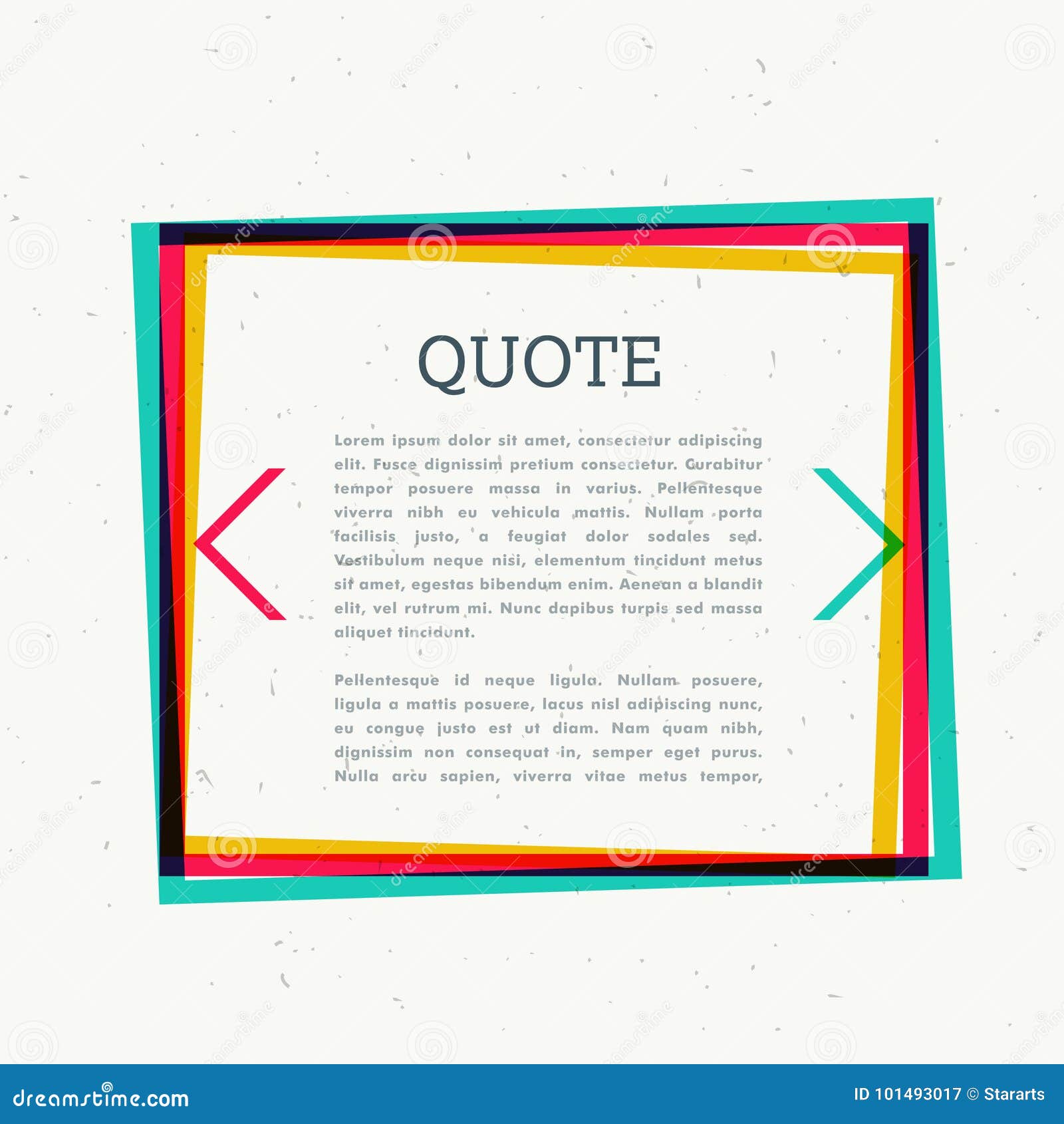 Colorful Frame for Your Text Stock Vector - Illustration of frame ...