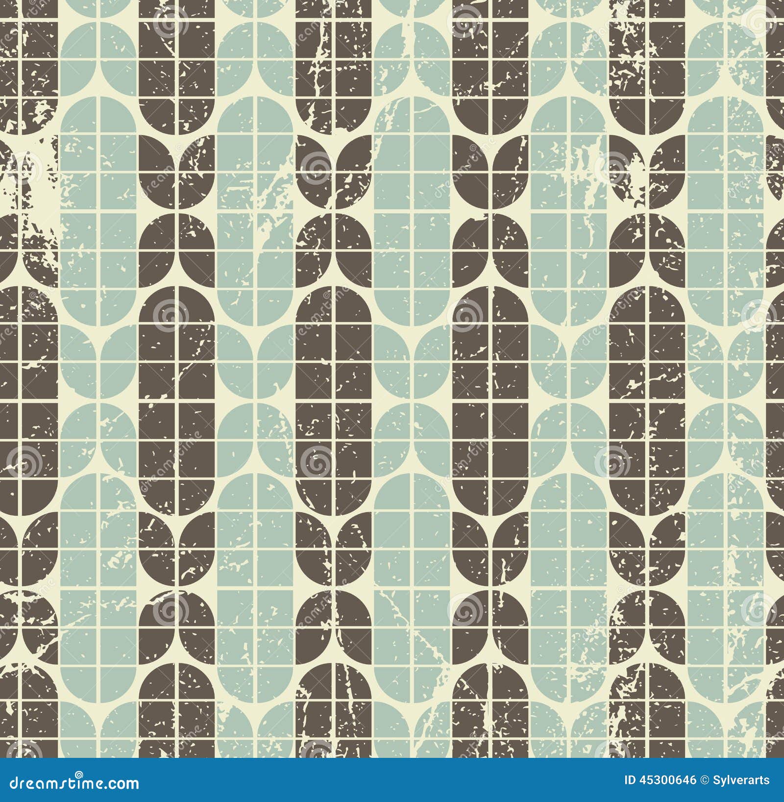 Colorful Frayed Geometric Seamless Pattern, Vector Stock Vector ...