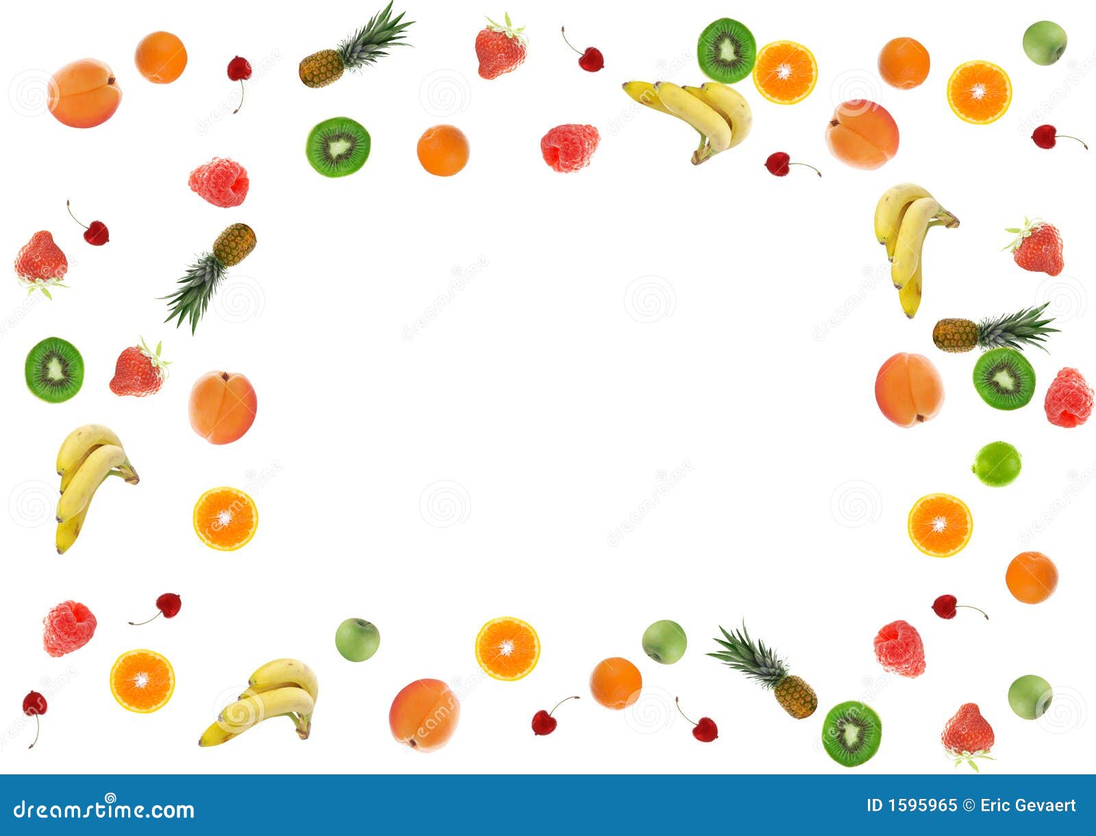 Fruit Border Royalty-Free Stock Photography | CartoonDealer.com #5617835