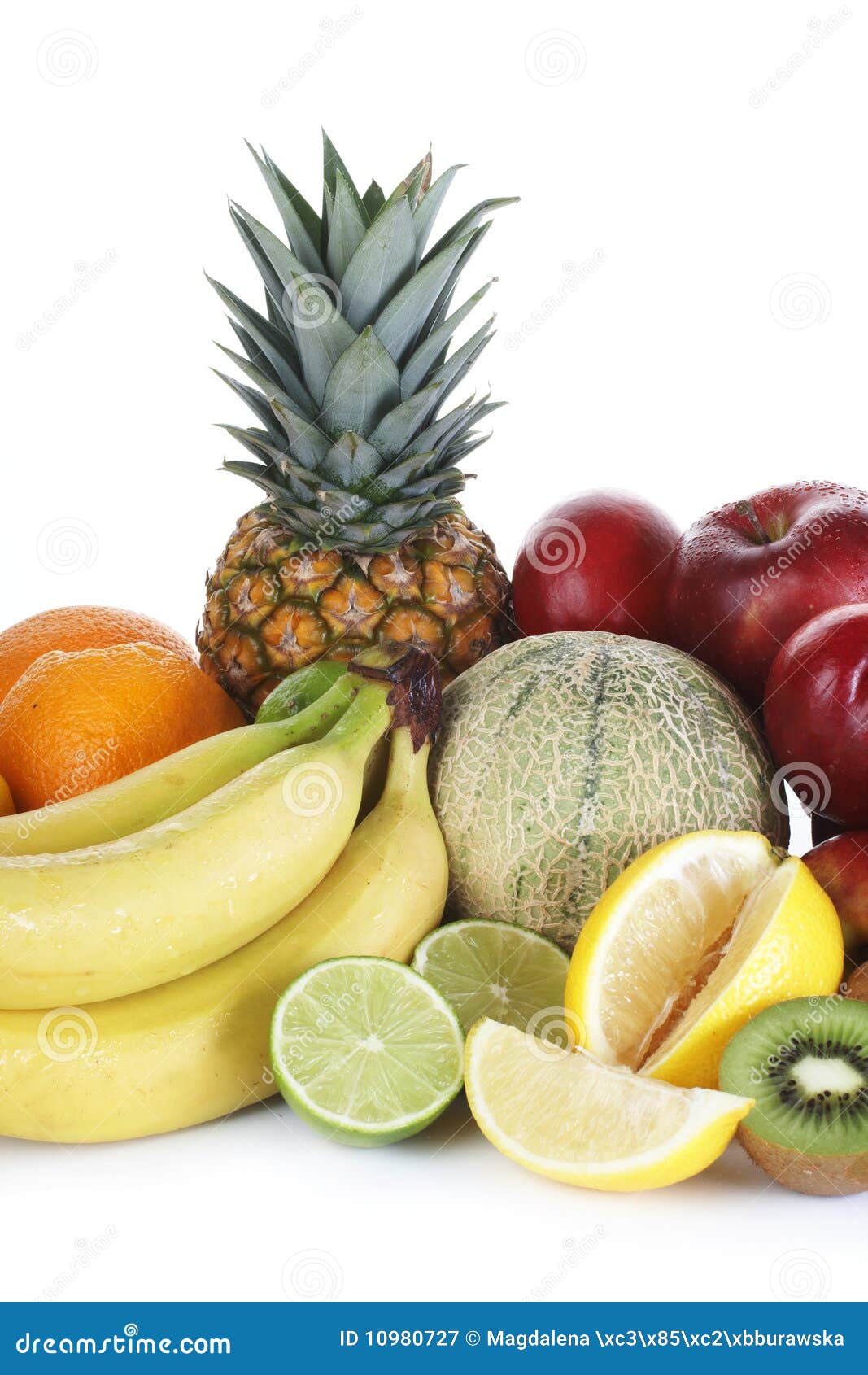 Colorful fresh fruits stock image. Image of food, exotic - 10980727
