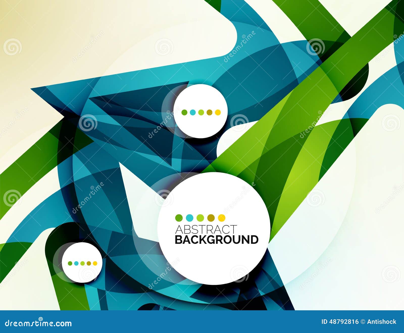 Colorful Fresh Modern Abstract Background Stock Vector - Illustration ...