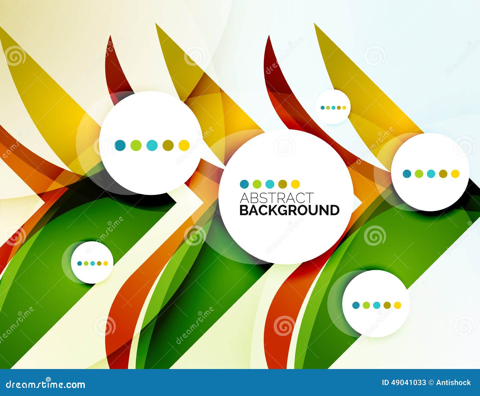 Colorful Fresh Modern Abstract Background Stock Vector - Illustration ...