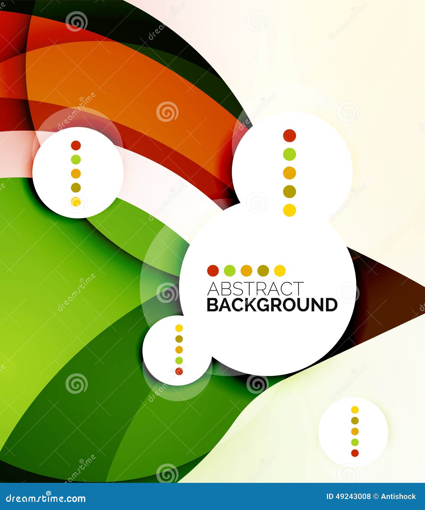Colorful Fresh Modern Abstract Background Stock Vector - Illustration ...