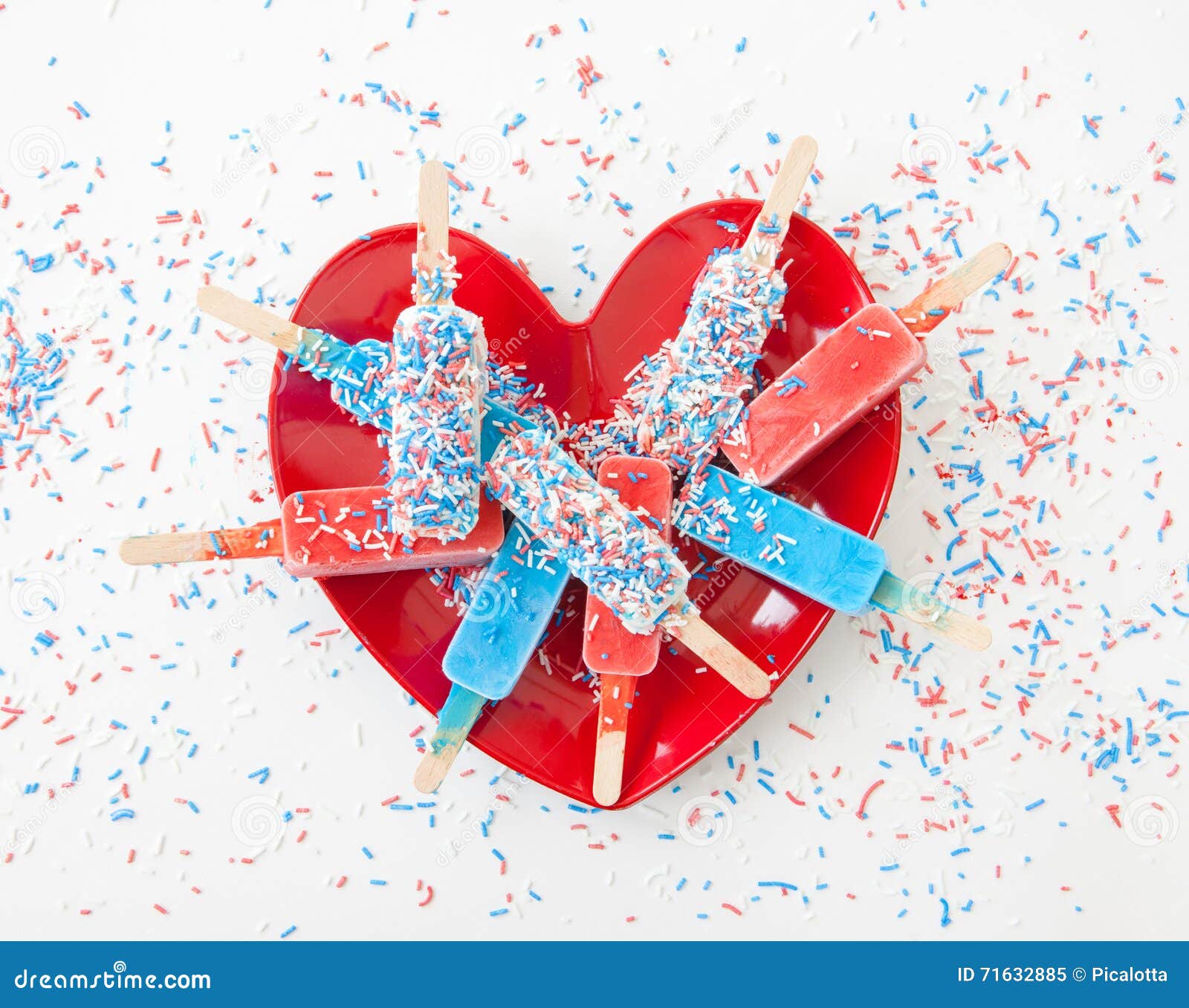 Colorful frozen popsicles stock image. Image of food - 71632885