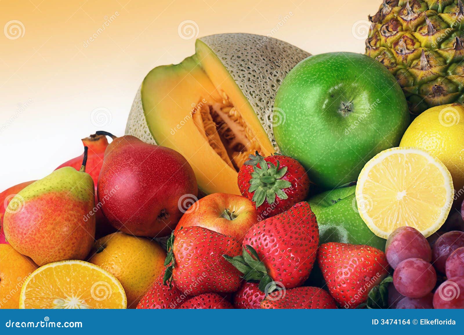 Colorful fruit stock photo. Image of apples, freshness - 3474164