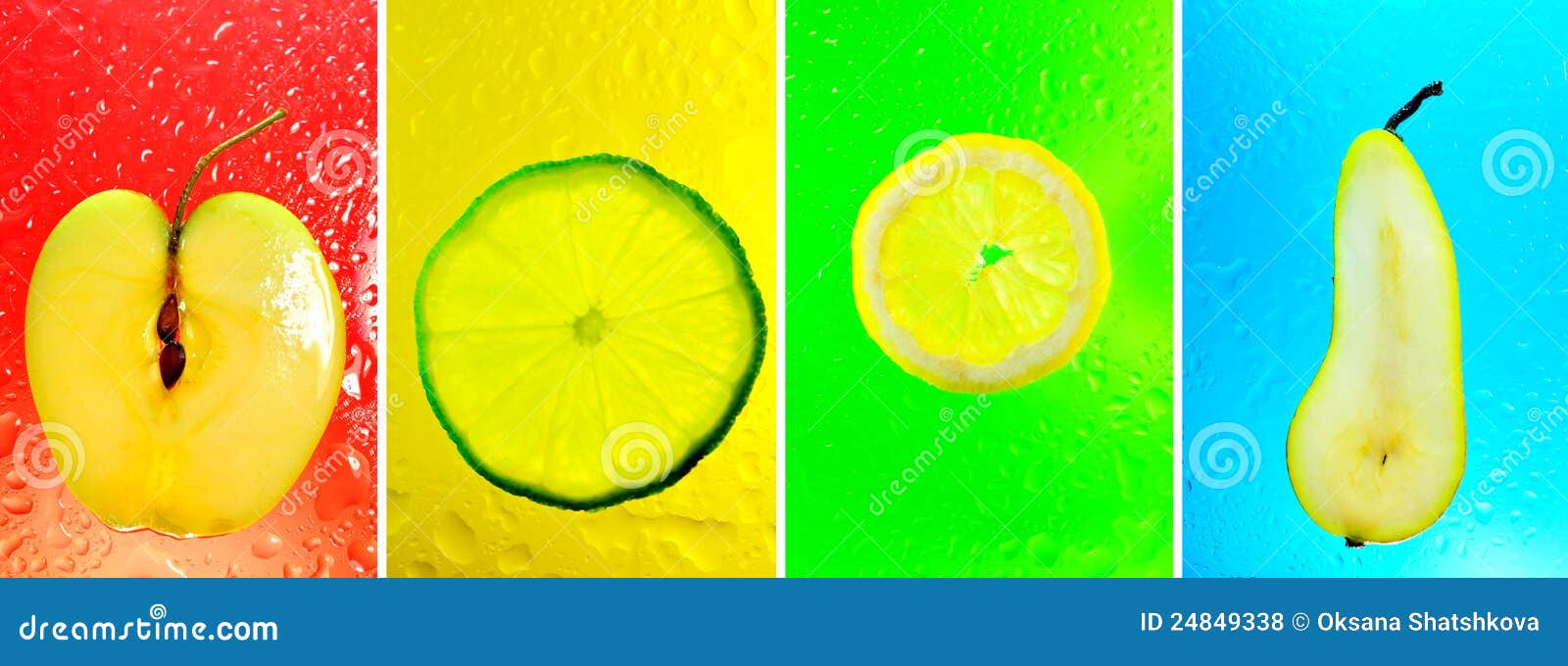 Fruit Collage - Food Background Royalty-Free Stock Photo ...